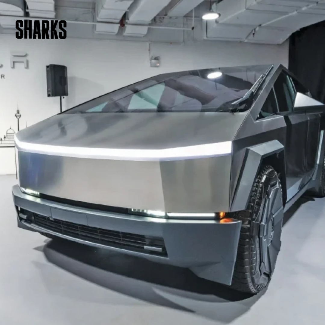 Tesla Discontinues Orders for Least Expensive Cybertruck Model - Sharks ...